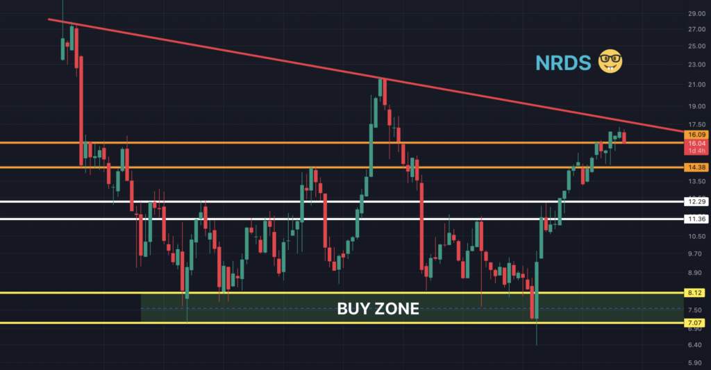 NRDS Approaching the $17.66 Sell Target - CLEARVALUE INVESTING
